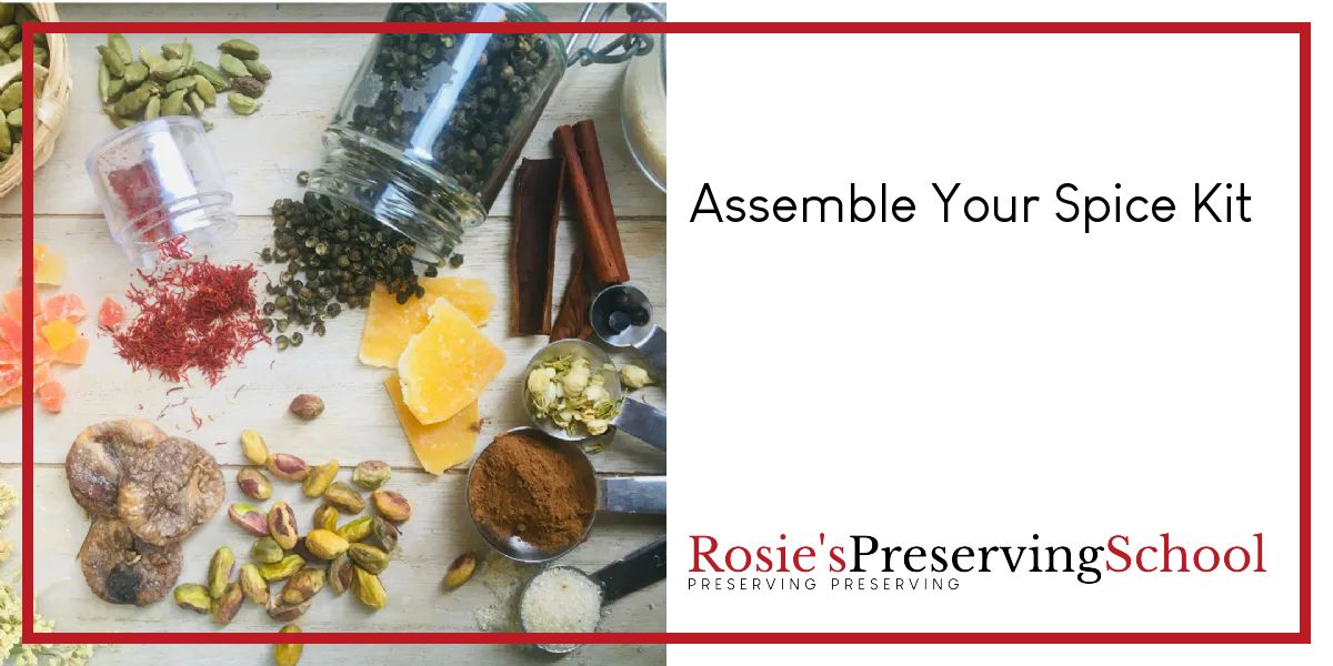 This live workshops shows how easy it is to assemble a spice kit to ...